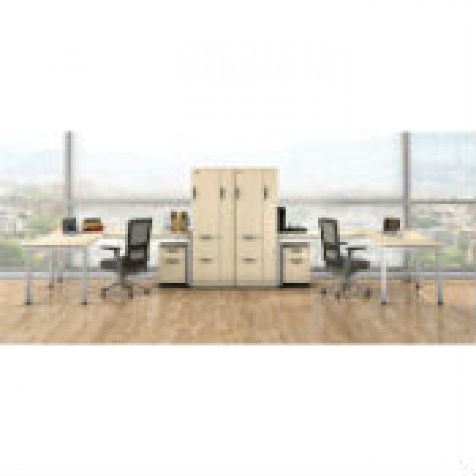Open Benching System... | Kalico Office Furniture